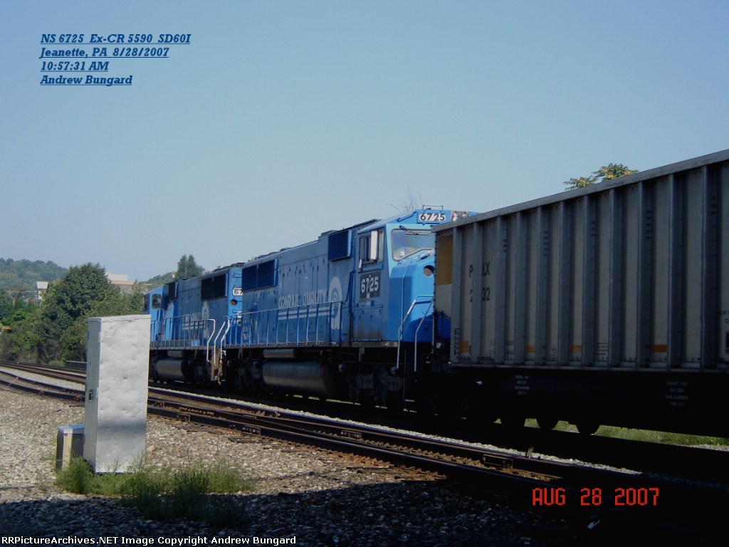 NS 6725 SD60I Aug 28, 2007
